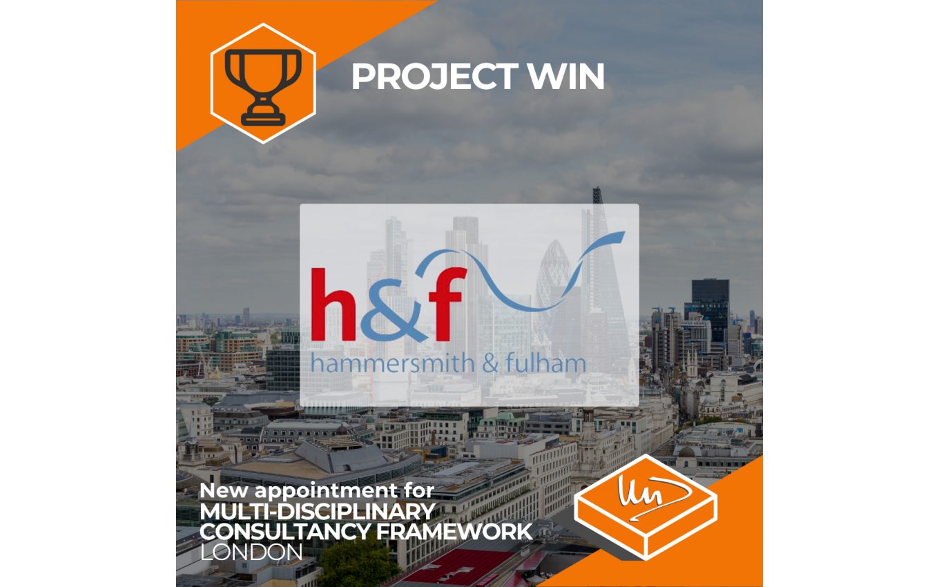 Appointed a place on the Multi-Disciplinary Consultancy Framework for ...